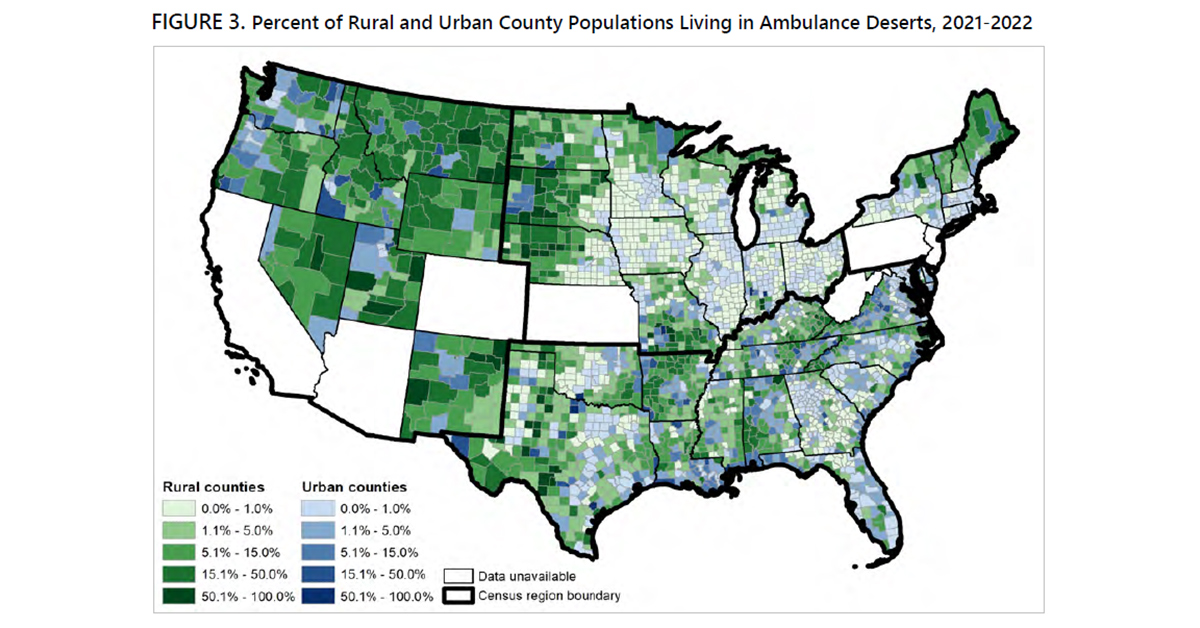 Publication Details: Ambulance Deserts: Geographic Disparities in the ...